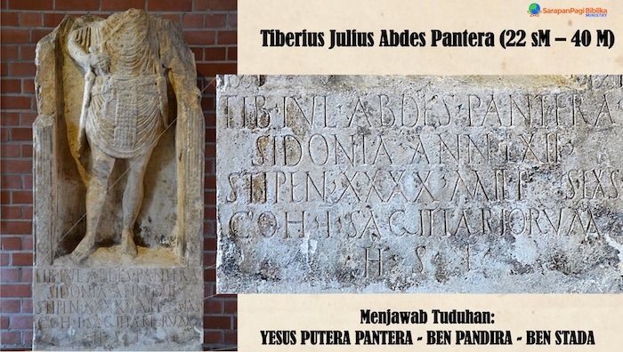 Tuduhan: YESUS PUTERA PANTERA - BEN PANDIRA - BEN STADA - SarapanPagi ...